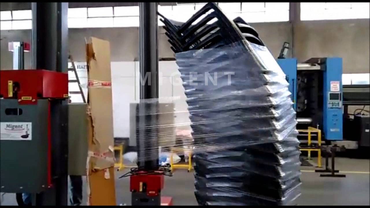Envolvedora de pallet MIGENT - YouTube