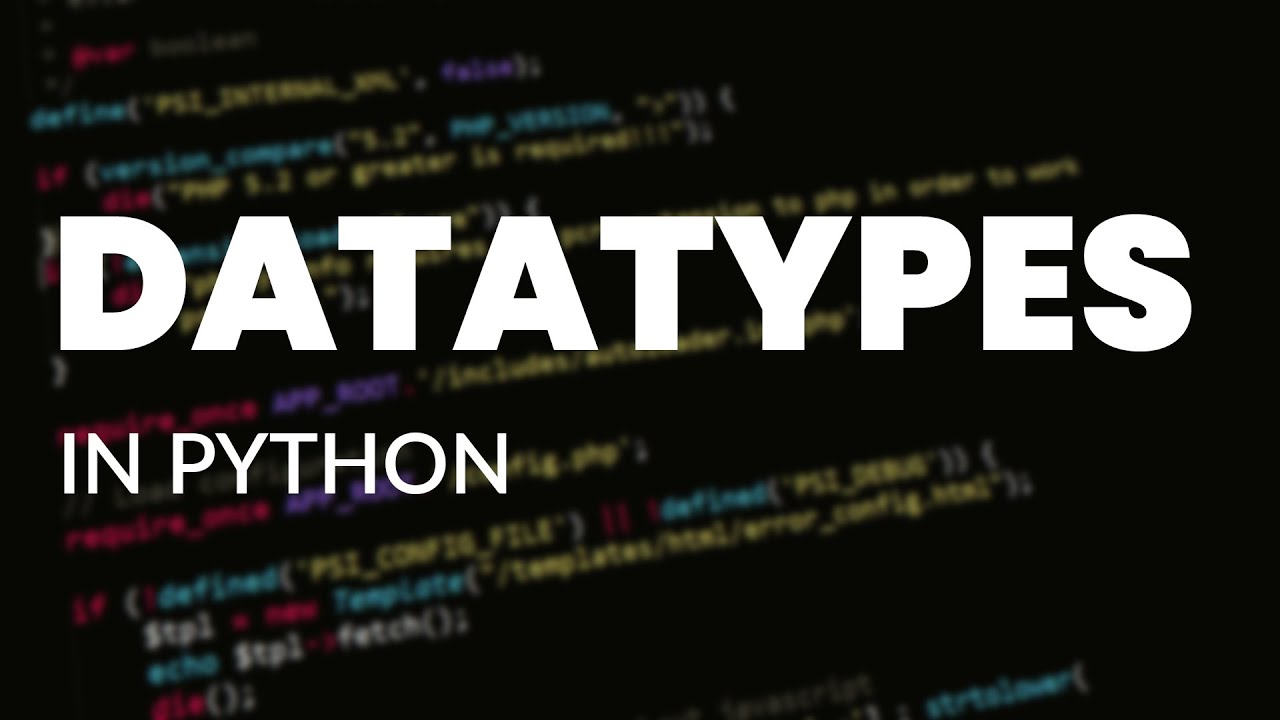 Datatypes In Python In Hindi Python Programming In Hindi 2023 Youtube