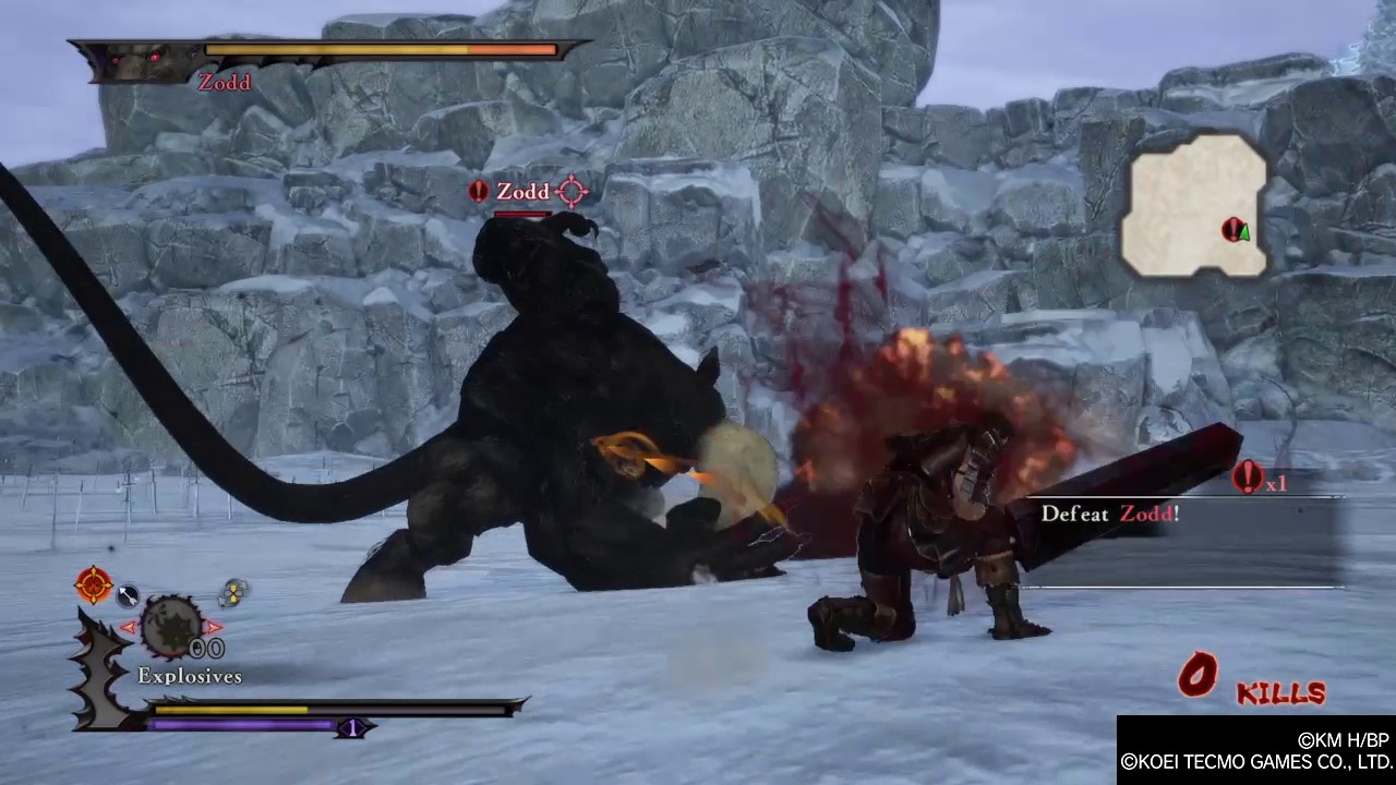 BERSERK and the Band of the Hawk Nosferatu Zodd fight Both Forms Normal ...