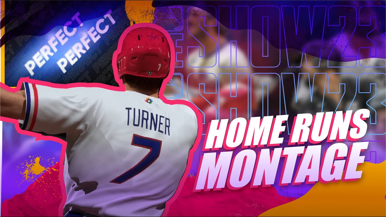 Mlb The Show 23 Perfect Perfect Home Runs Montage - YouTube