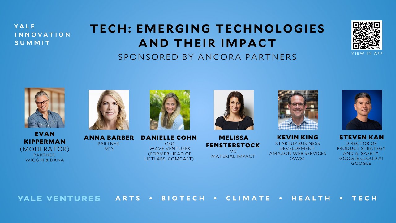 Emerging Technologies and their Impact | Yale Innovation Summit 2024 ...