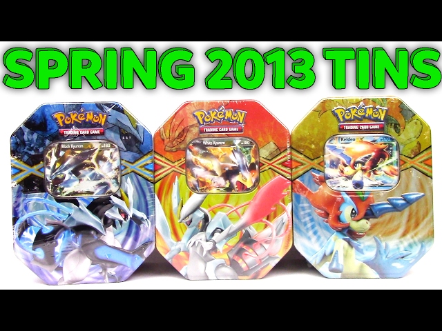 Pokemon White Kyurem Ex Tin