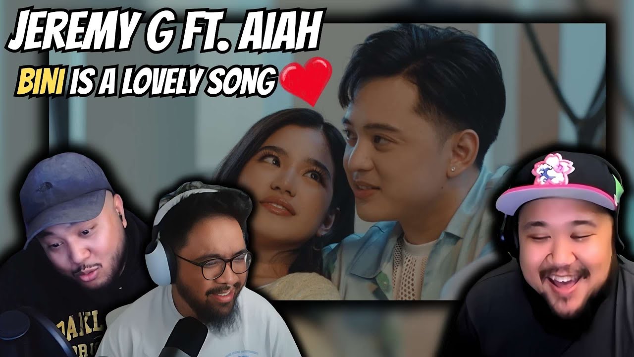 First reaction to Bini - Jeremy G (Music Video) - Lovely Song! - YouTube