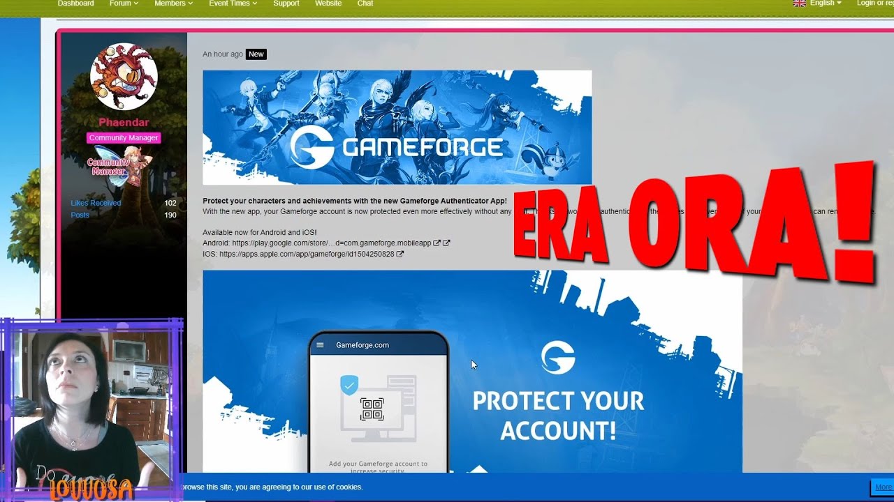 GAMEFORGE Authenticator APP - Finalmente è arrivata! - YouTube