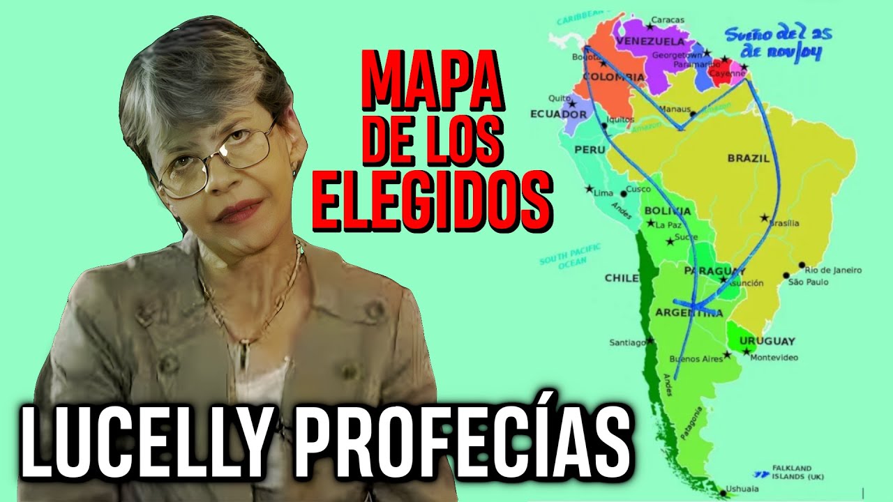 VIDENTE CATOLICA LUCELLY y SUS IMPACTANTES PROFECÍAS incluye el MAPA de ...