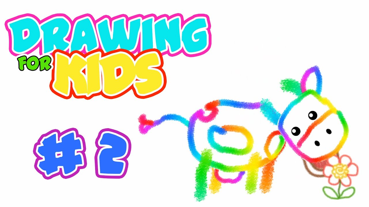 Bini Drawing for Kids! Learning Games for Toddlers #2 | Xbanguinha ...