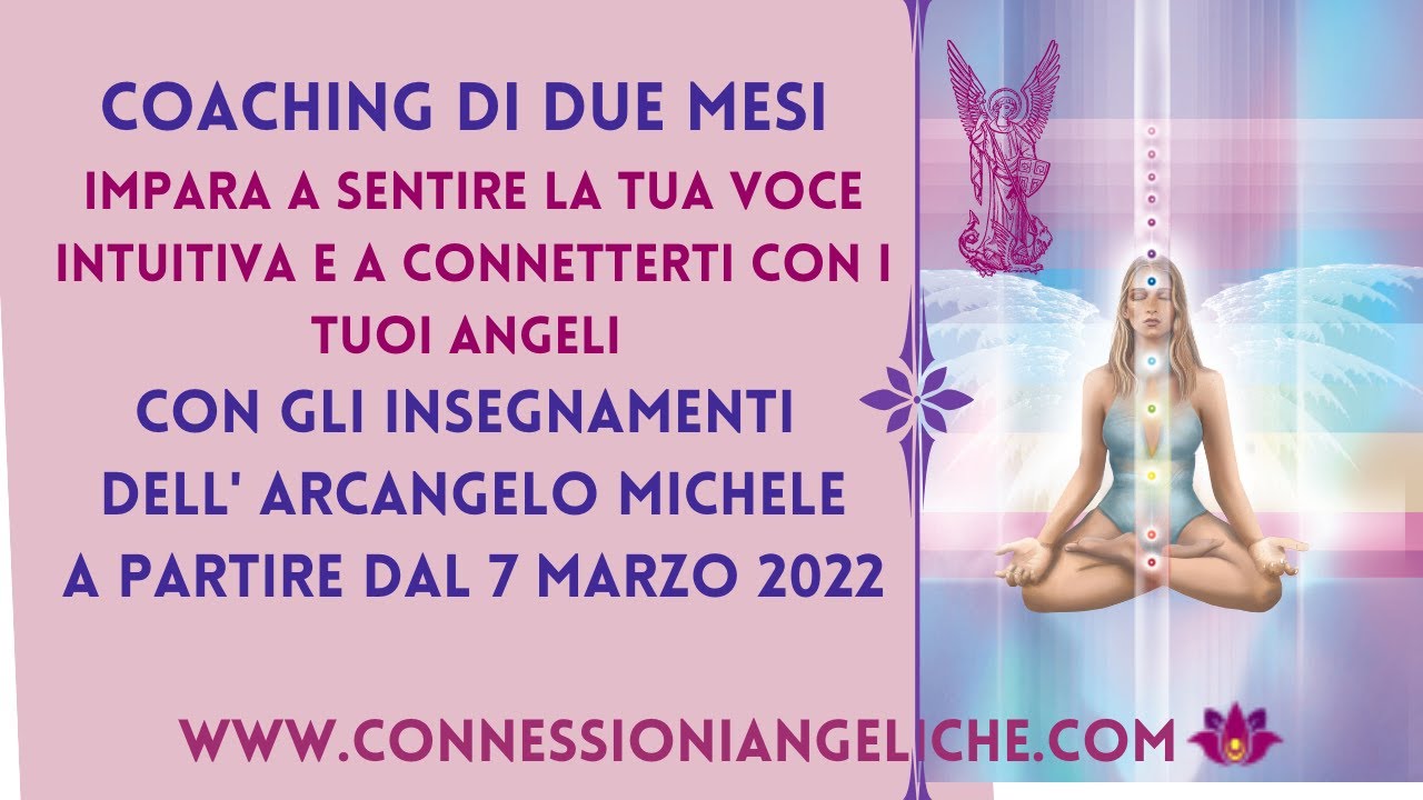 CONNETTERSI CON GLI ANGELI E CON LA VOCE INTERIORE - COACHING DI DUE ...