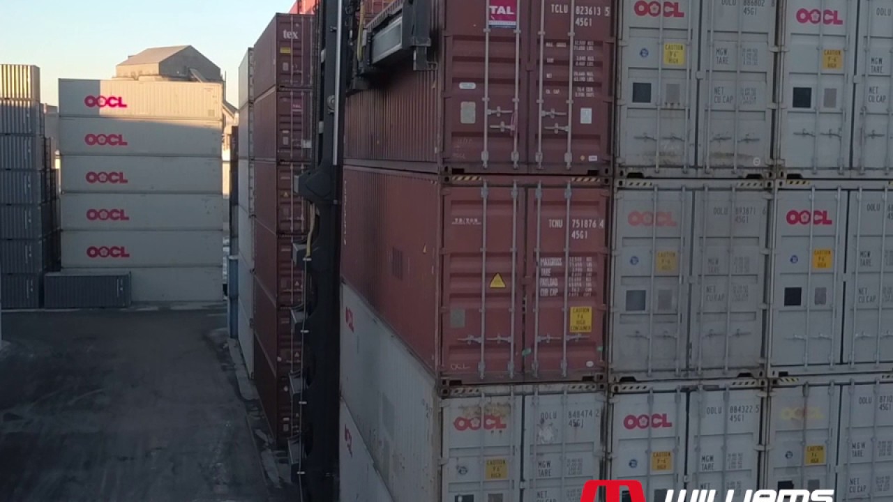Williams Machinery - Konecranes Container Handler - YouTube