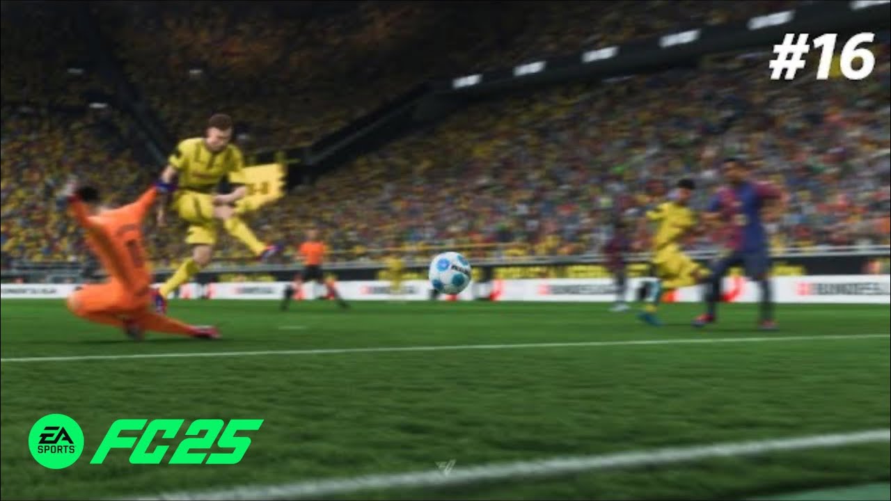 FC25 Saison en ligne Part.16 | DORTMUND - FC BARCELONE | Division 7 ...