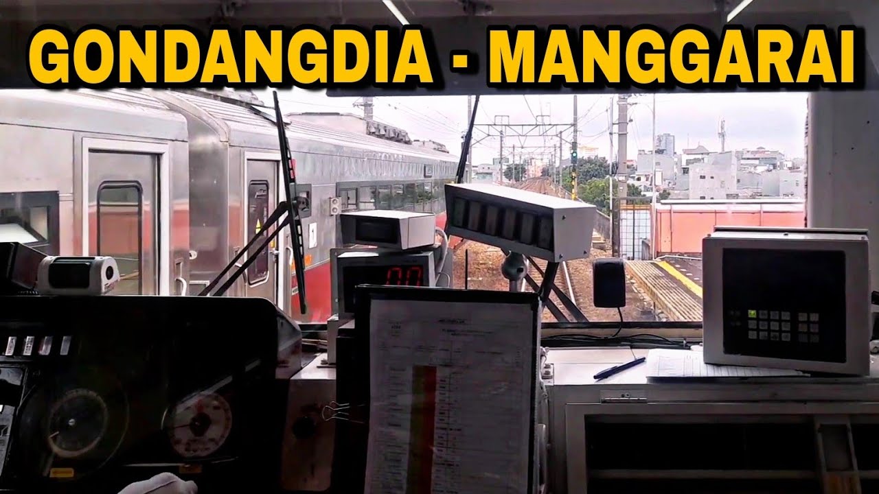 TRAIN CAB RIDE INDONESIA | Commuterline JR 205 - YouTube