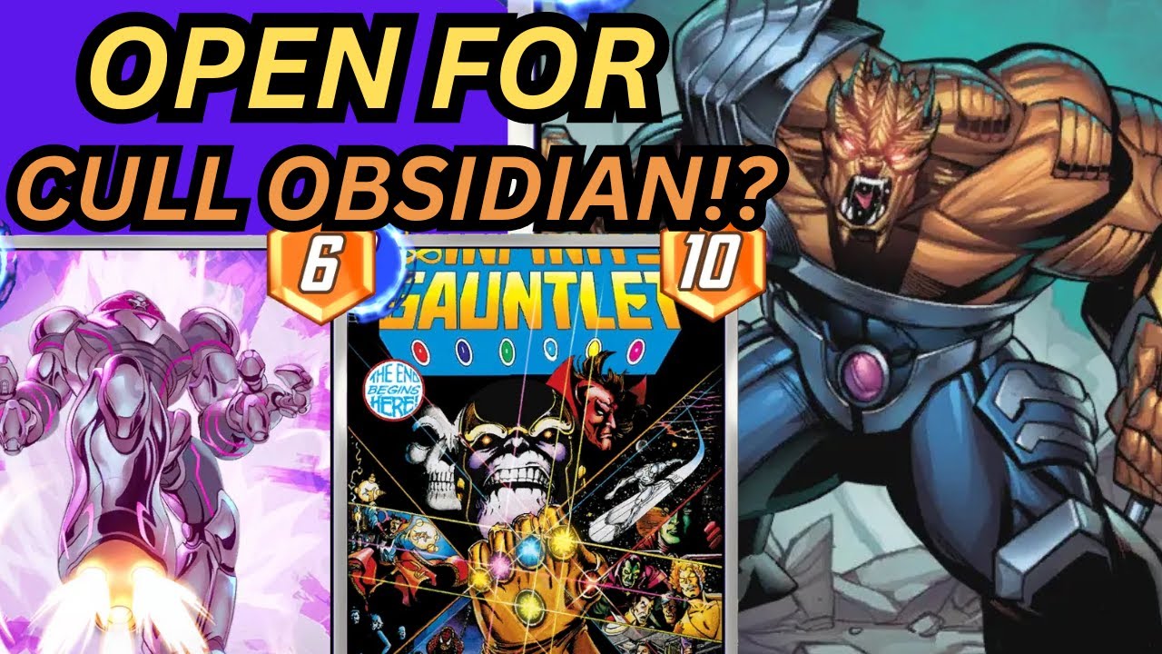 Cull Obsidian CRUSHES The Marvel Snap Meta And His Best Decks! - YouTube