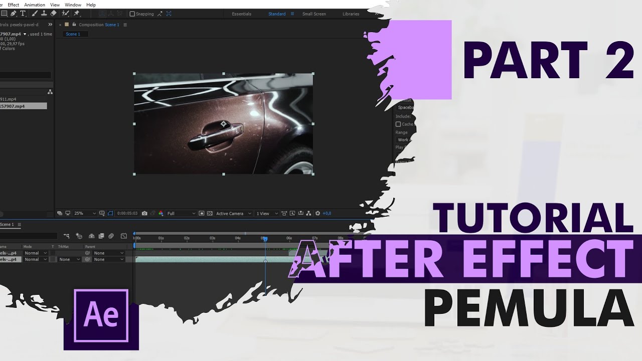 Tutorial After Effect Pemula Part 2 : Cara Membuat Composition di After ...