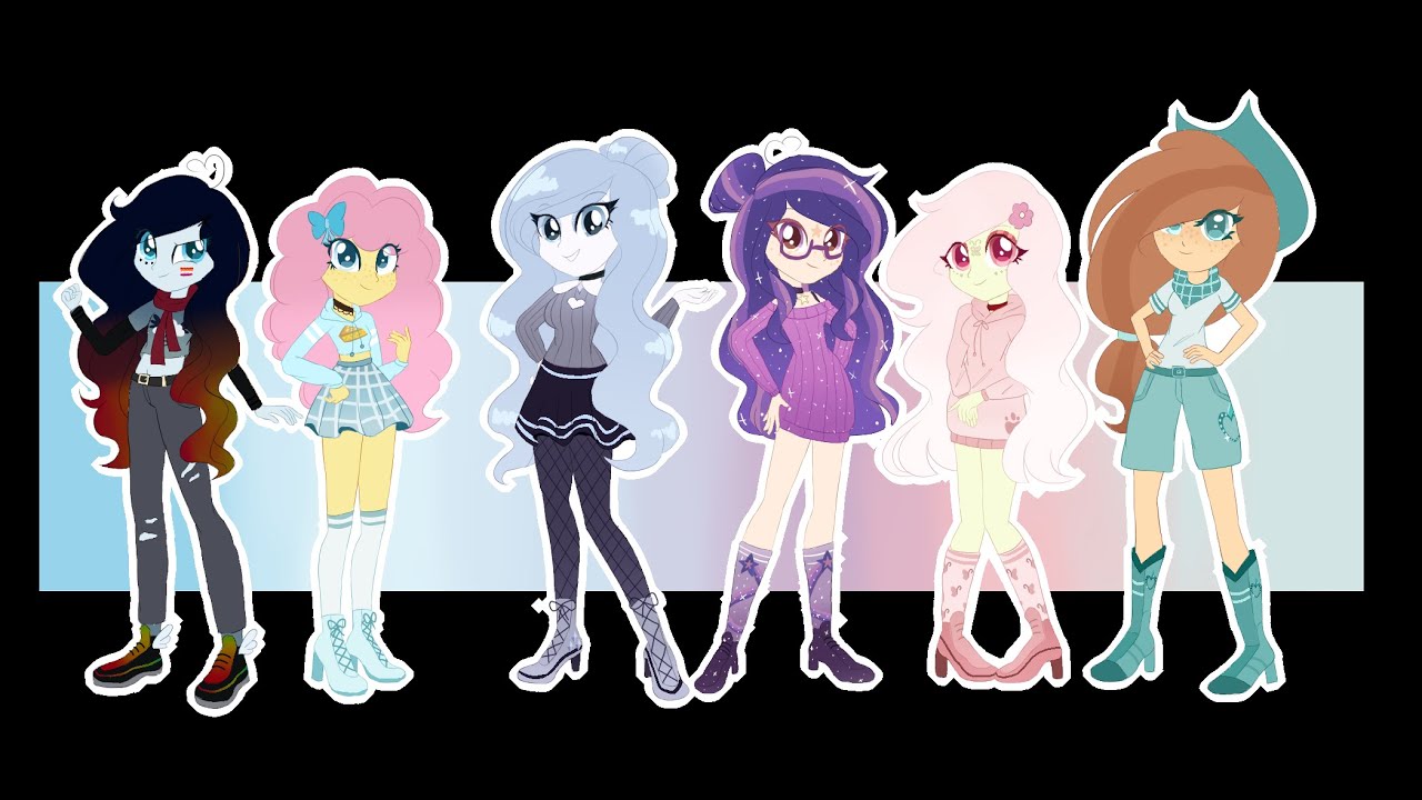 (Mlp)Mane 6 Next Gen Equestria Girls! (Part 2) - YouTube