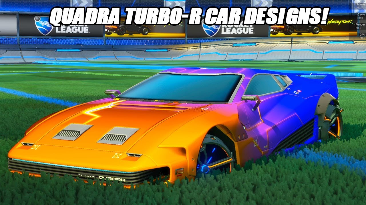 Quadra Turbo-R Car Designs - Rocket League Car Designs - YouTube