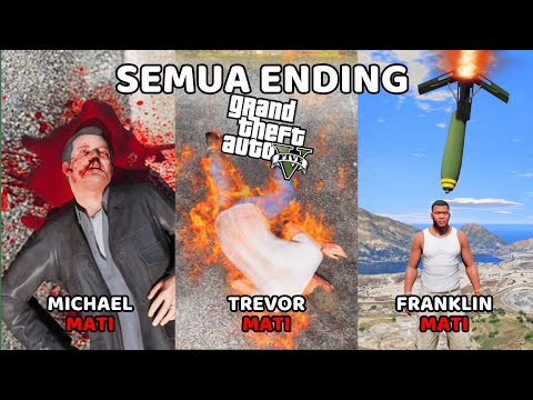 SEMUA ENDING DI GTA 5 - GTA 5 STORY