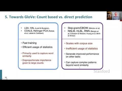 Stanford CS224N NLP with Deep Learning | Winter 2021 | Lecture 2 - Neural Classifiers - YouTube