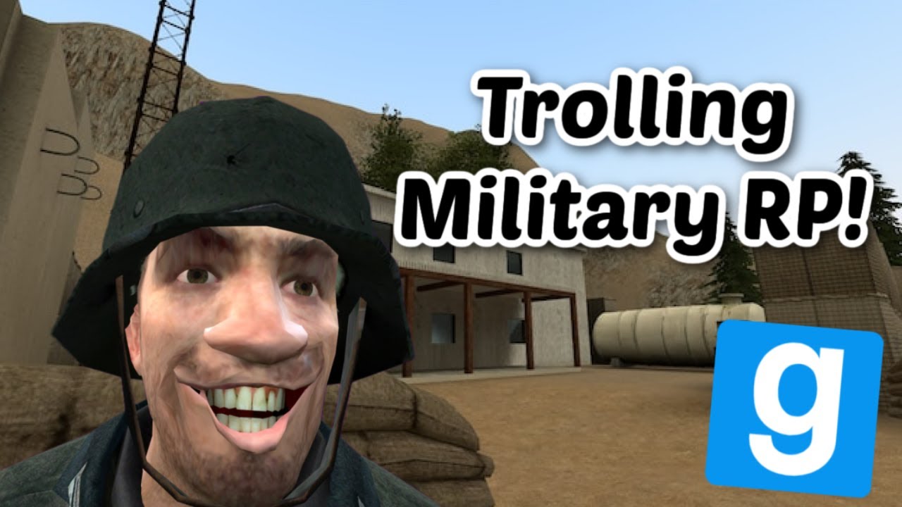 Trolling The Roleplayers Of Gmod Military RP - YouTube