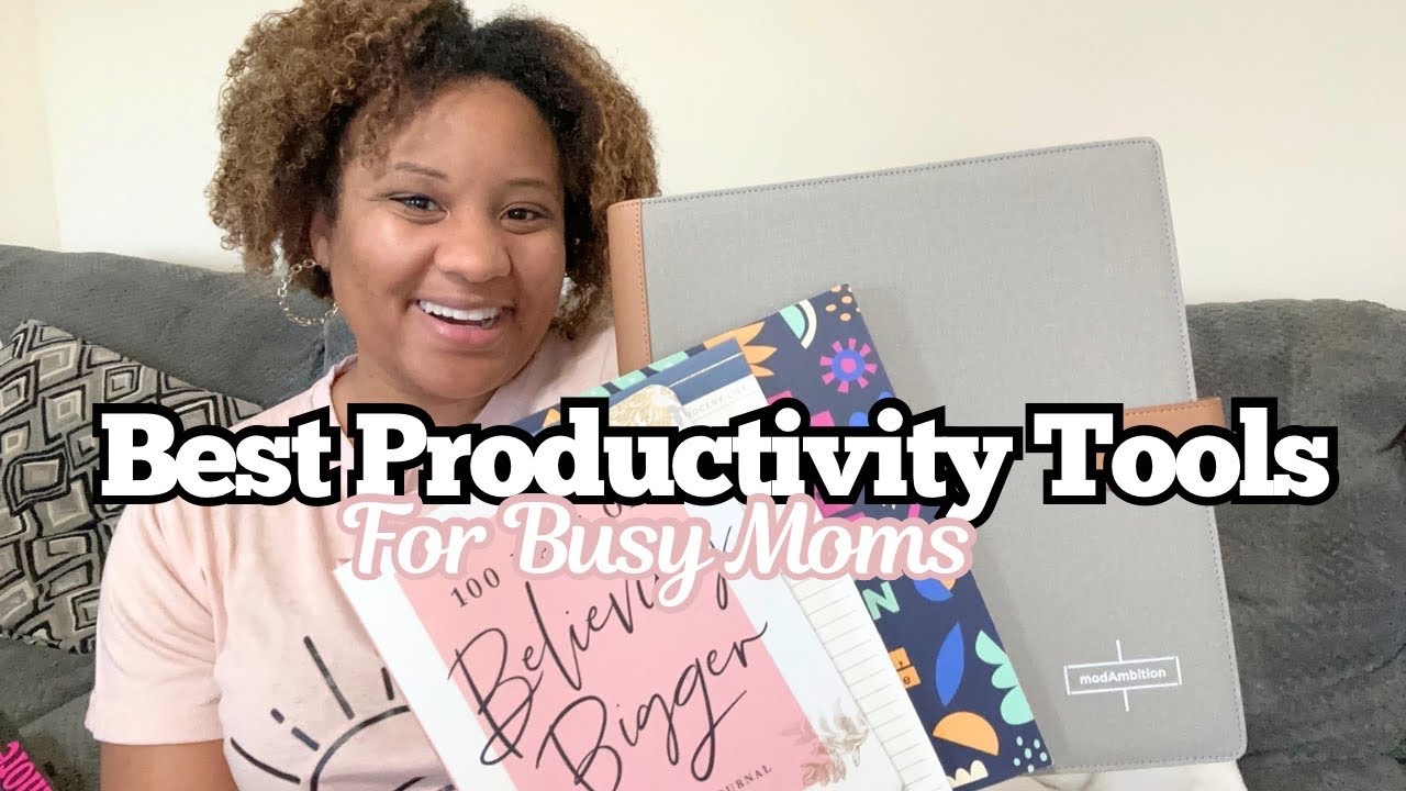 BEST Productivity Tools For Busy Moms | Mom Life - YouTube