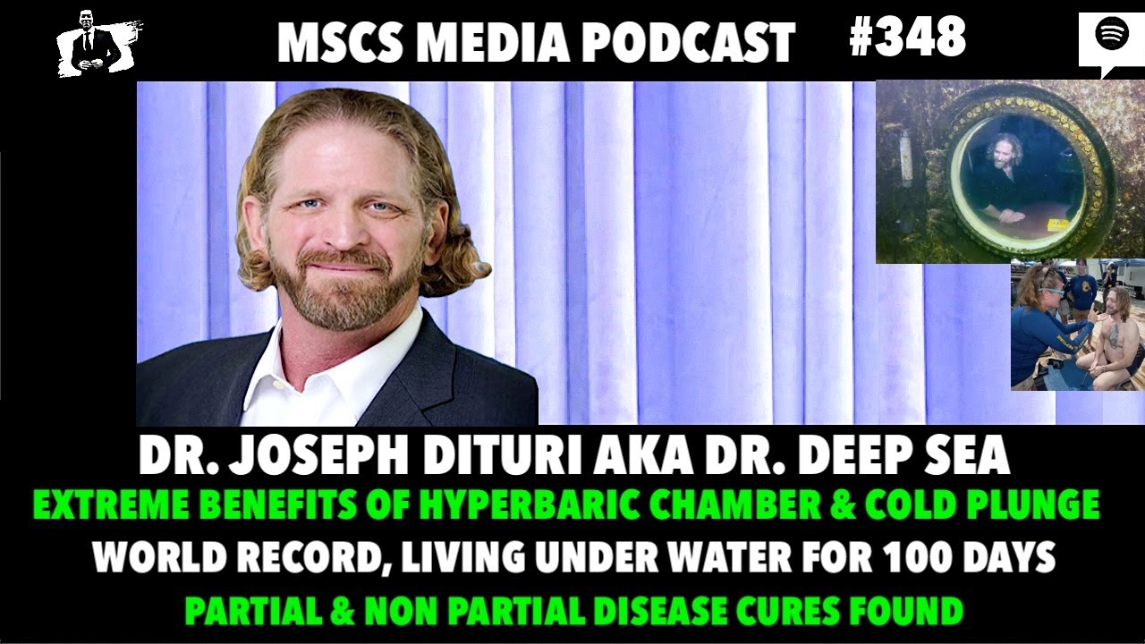 Dr. Joseph Dituri - Dr. Deep Sea, Disease Cures, Cold Plunge ...