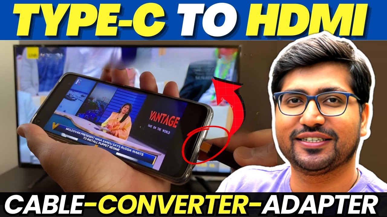 Best Type C to HDMI Adapter⚡Type C to HDMI Cable⚡Type C to HDMI Converter in 2025⚡4K Support ...