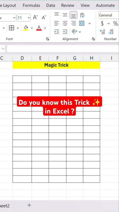 How to Use Merge Across in Excel | Simple Excel Formatting Tip! | #shorts - YouTube