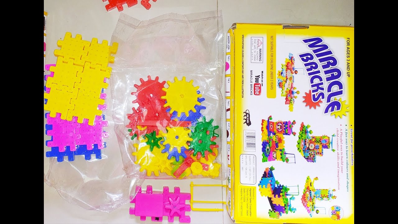 Gear toy| Smart miracle bricks| part 1video| miracle bricks trailer ...