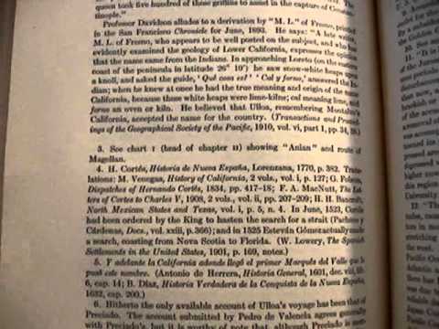 Etymology of "California" - YouTube