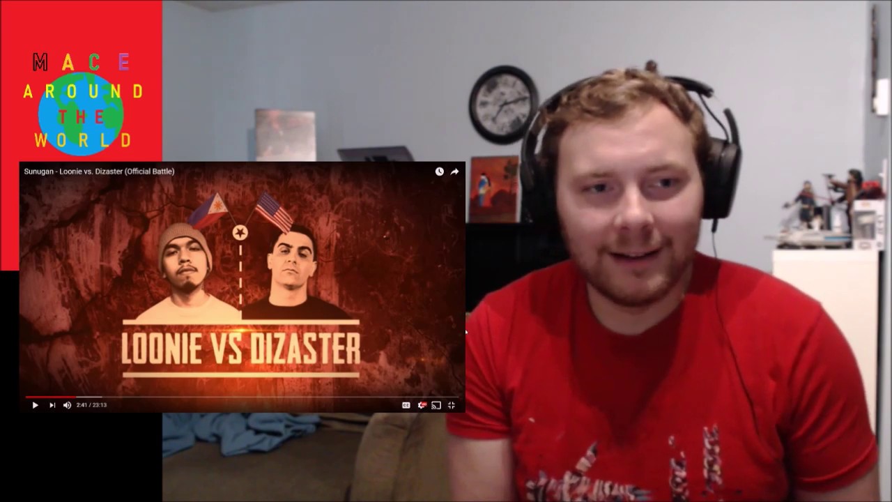 Sunugan - Loonie vs. Dizaster (Official Battle) | REACTION!!! - YouTube