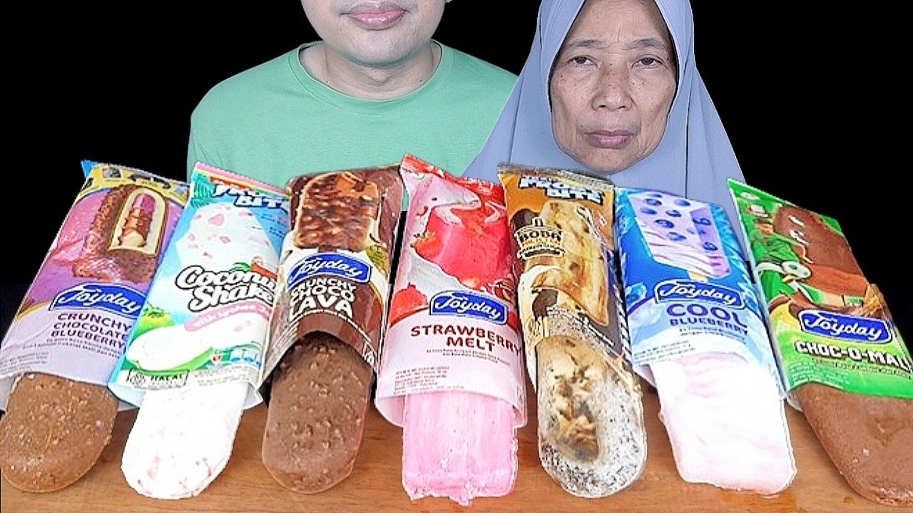 MUKBANG ES KRIM || Ice Lolly || COOKIES & CREAM || Dra Cola | CHOCOLATE ...