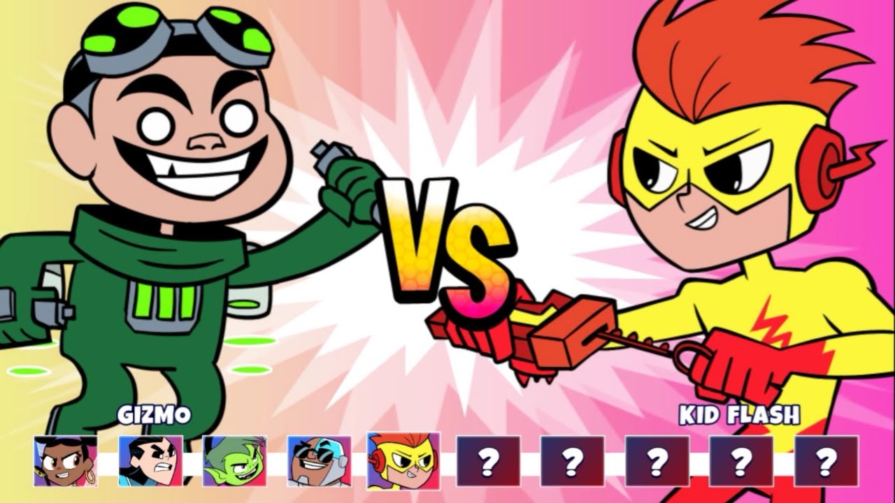 Jump Jousts 2 : Gizmo VS Kid Flash - Teen Titans Go (CN Games). - YouTube