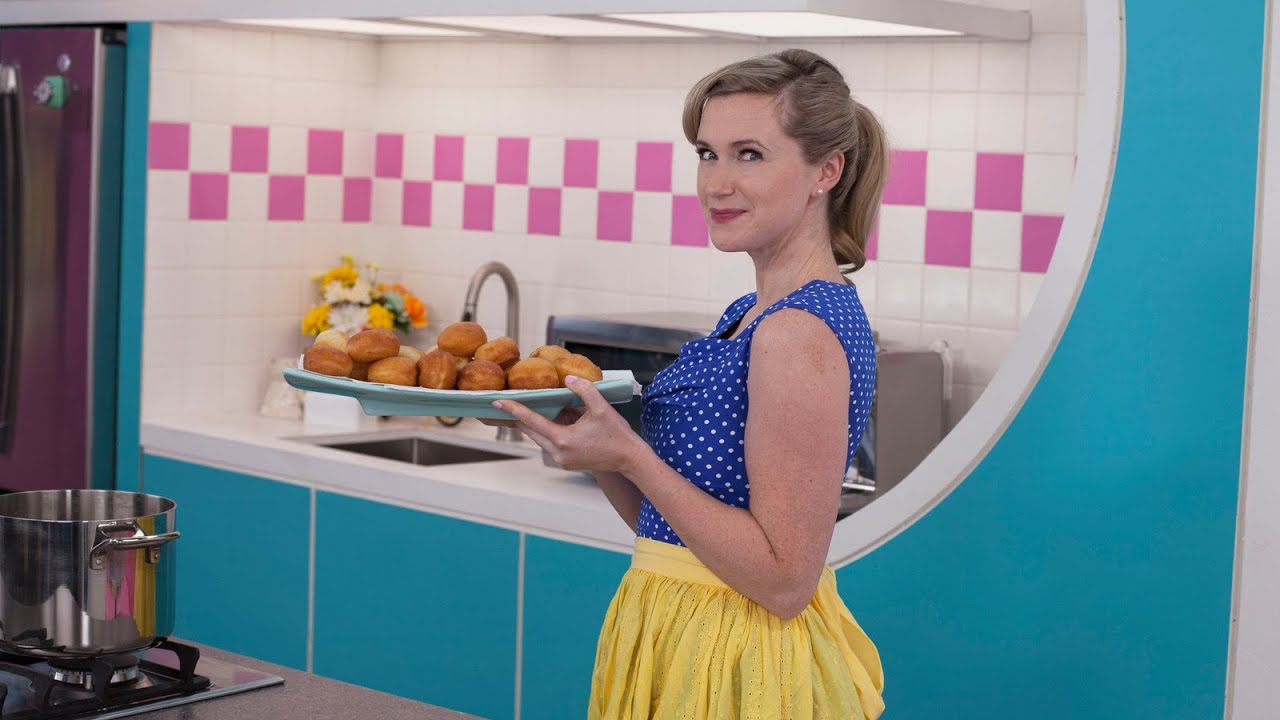 Mini Tiramisu Donuts | Flour Power | Jessica McGovern | Gusto TV - YouTube