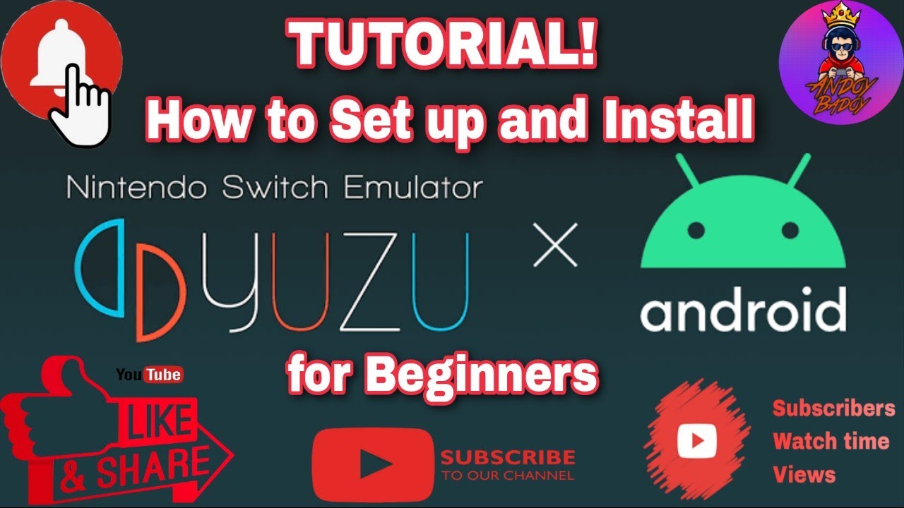 How to Setup Yuzu Android - YouTube