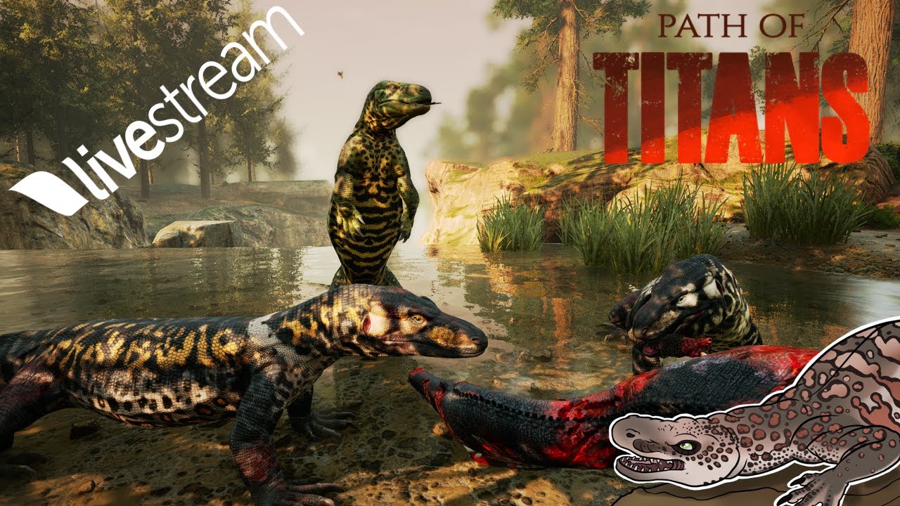 Majestic Megs Live on Rust Lands - Path of Titans - YouTube