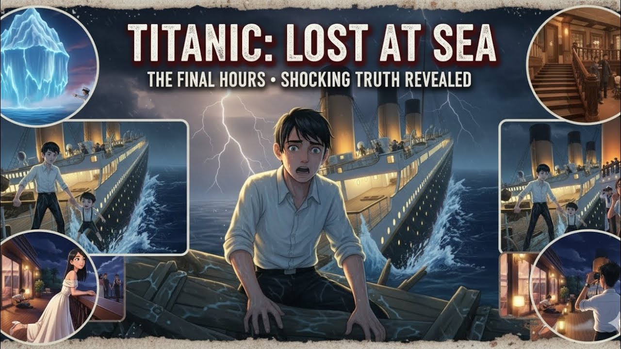 TITANIC: LOST AT SEA 🌊 | The Final Hours 🕰️ | Shocking Truth Revealed ️ ...