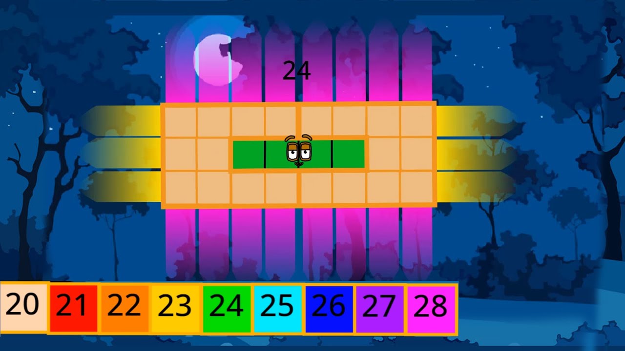 Numberblocks full season: The Terrible Twenties Strike in the woods 2 ...