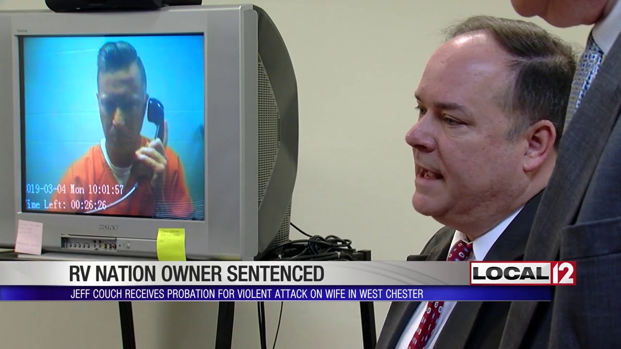 Jeff Couch sentenced for assaulting his wife in West Chester - YouTube