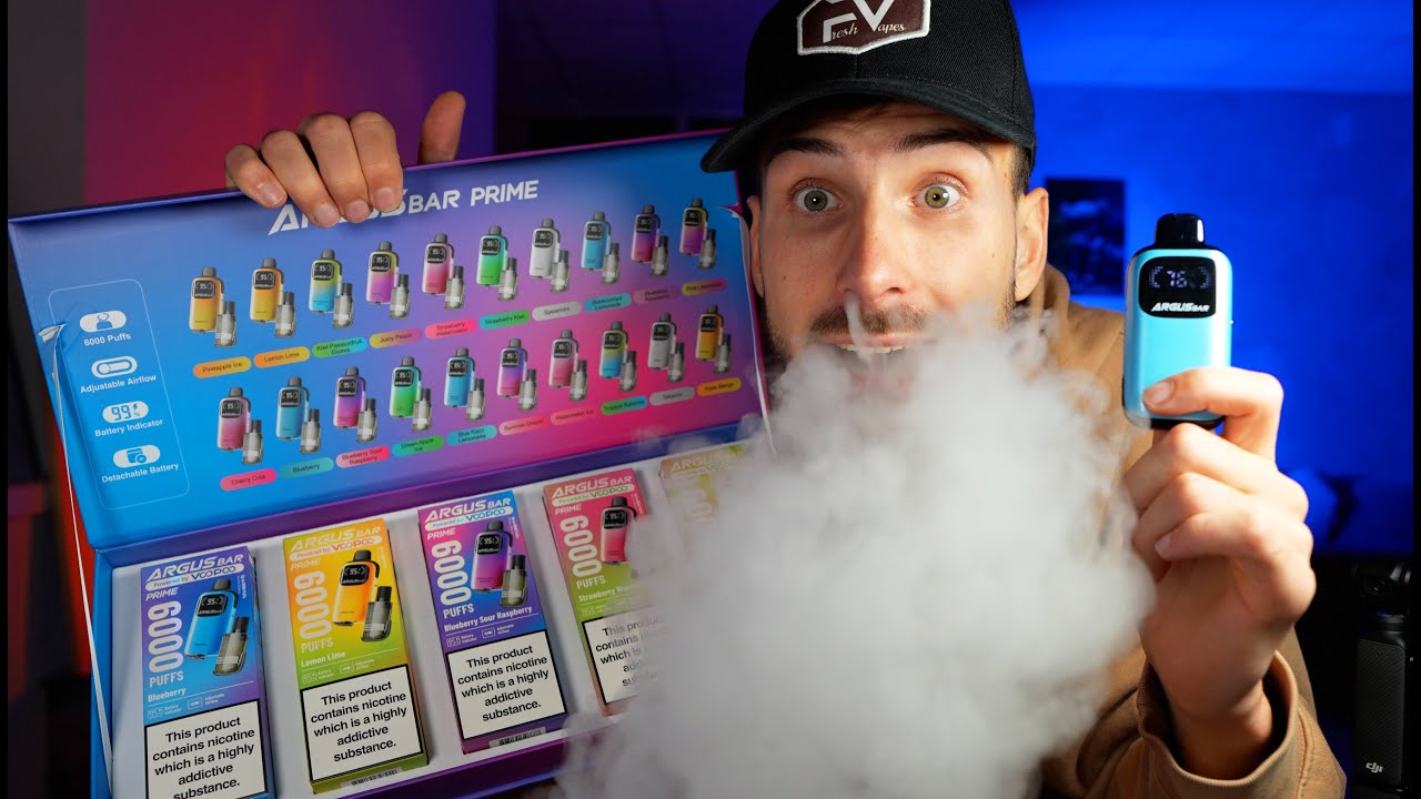 ARGUS BAR prime REVIEW - powered by VOOPOO - YouTube