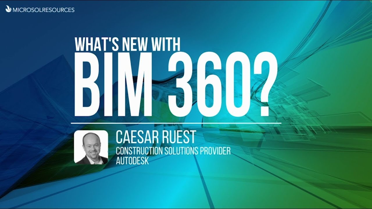 What's New with BIM 360 2019? - YouTube