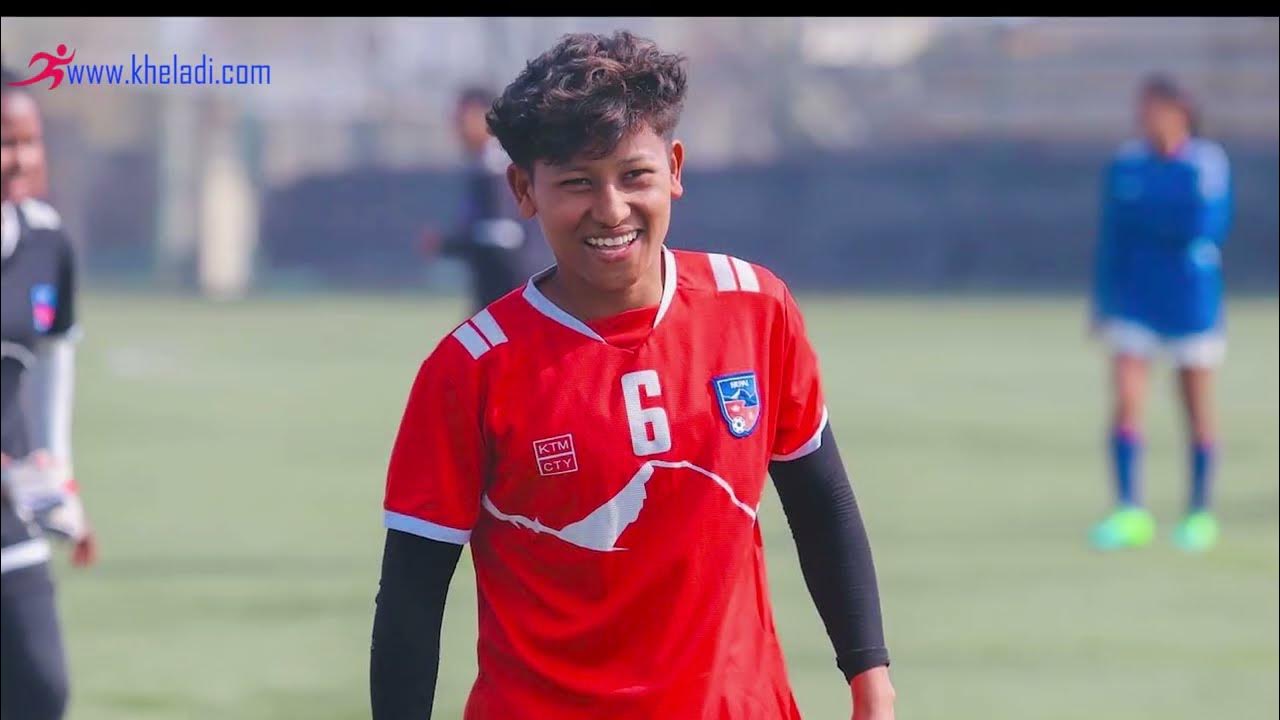 HIRA BHUJEL र DIPA SHAHI ९ महिना मैदान बाहिर रहने II SAFF Women's Championship - YouTube