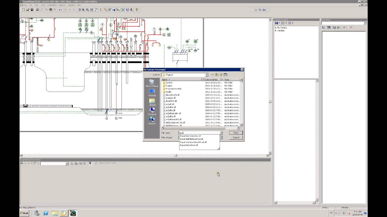 Intergraph SPPID Piping Comprehencive - Lesson 4-3 Custom Commands ...
