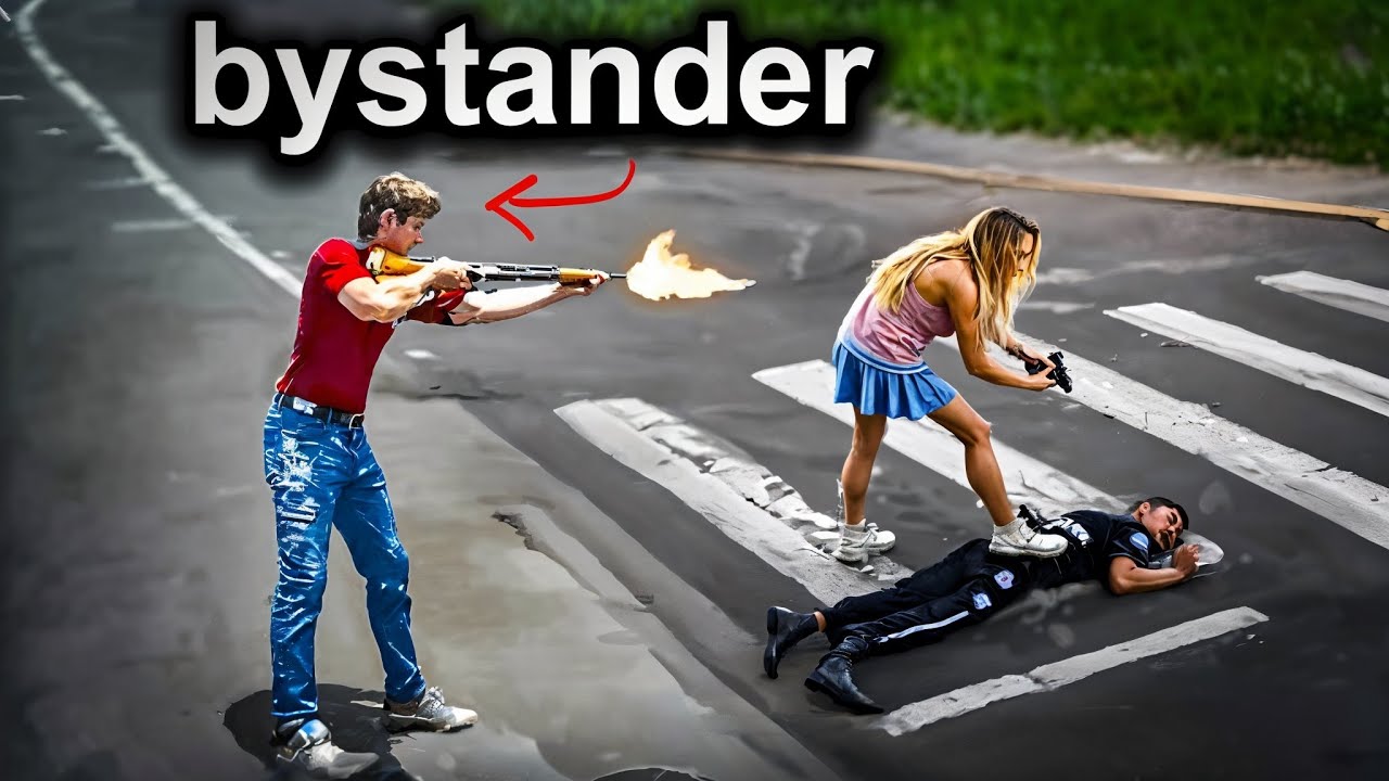 When Good Bystander Saves Cop's Life - YouTube