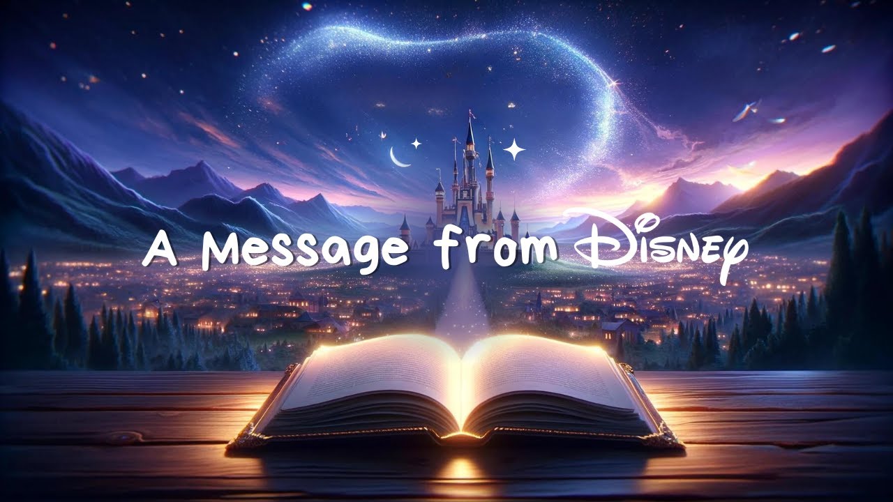 A Message from Disney - YouTube