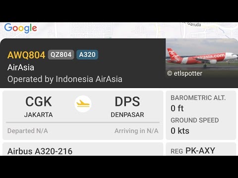 Air Asia [A320] QZ804 | CGK-DPS - YouTube