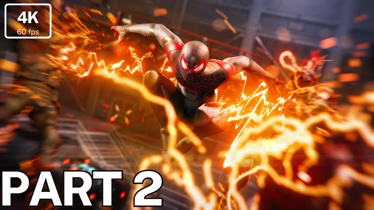 SPIDER MAN MILES MORALES PS5 | HOLOGRAM | PART 2-WALKTHROUGH GAMEPLAY ...
