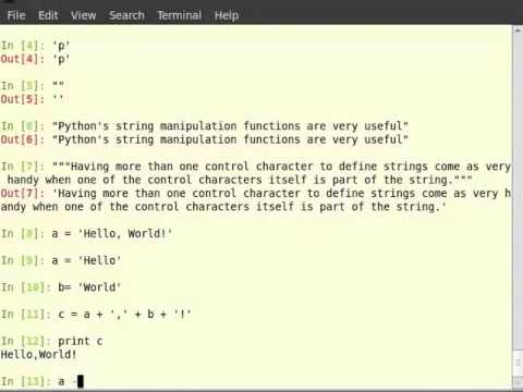 Getting started with strings - Hindi - YouTube