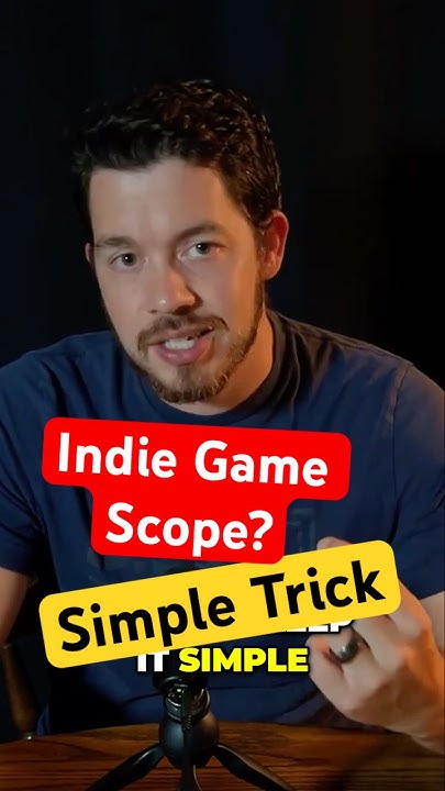 Game Devs! STOP Over Scoping - YouTube