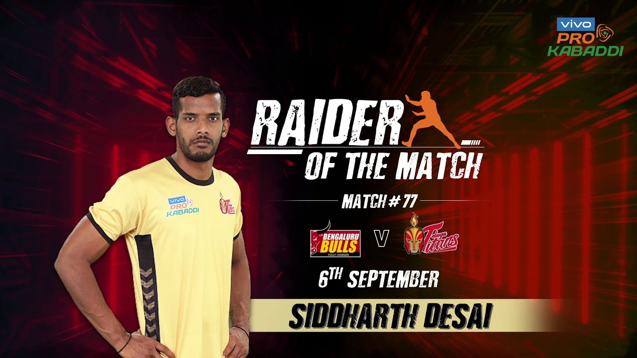 Baahubali Siddharth Desai flexes his muscles | Bengaluru Bulls vs ...