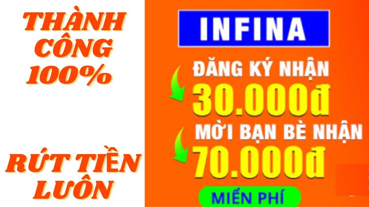 Infina giới thiệu nhận thưởng Đăng ký app infina nhận 30k, giới thiệu ...