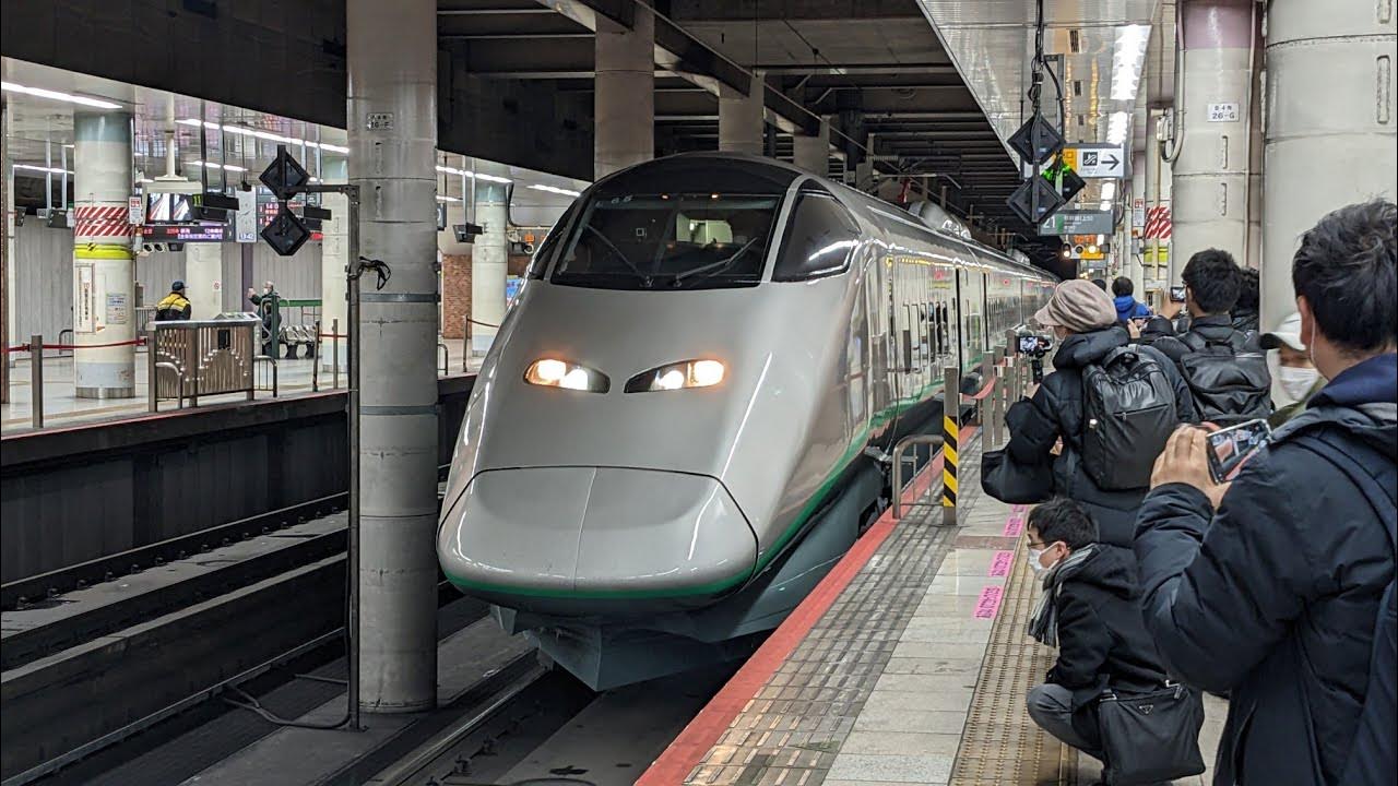 【銀のつばさ復活！】E3系L65編成シルバーカラー 上野駅発車シーン - YouTube