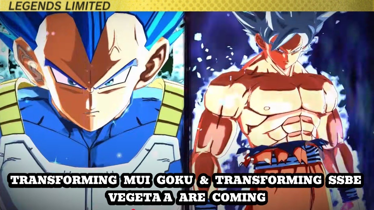 TRANSFORMING MUI GOKU & TRANSFORMING SSBE VEGETA OFFICIAL REVEAL ...